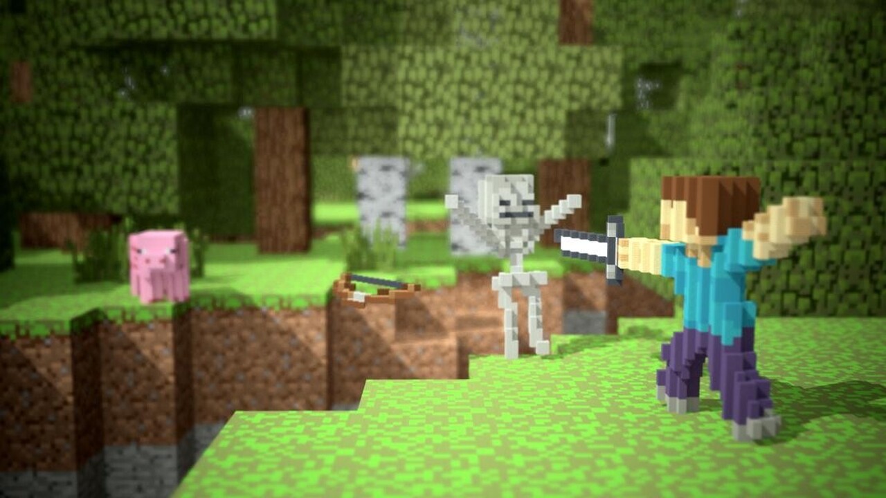 Recreated famous scene Minecraft Map