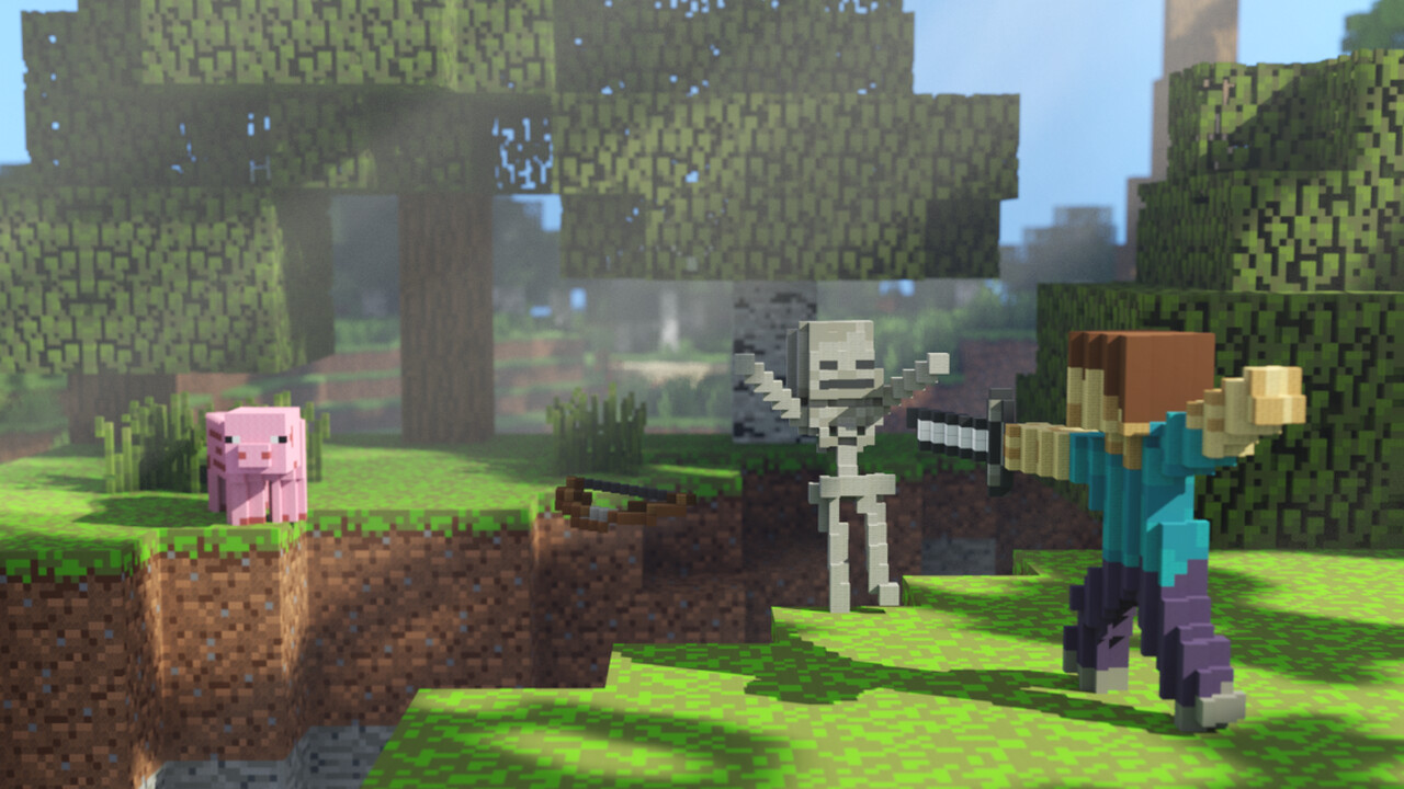 Recreated famous scene Minecraft Map