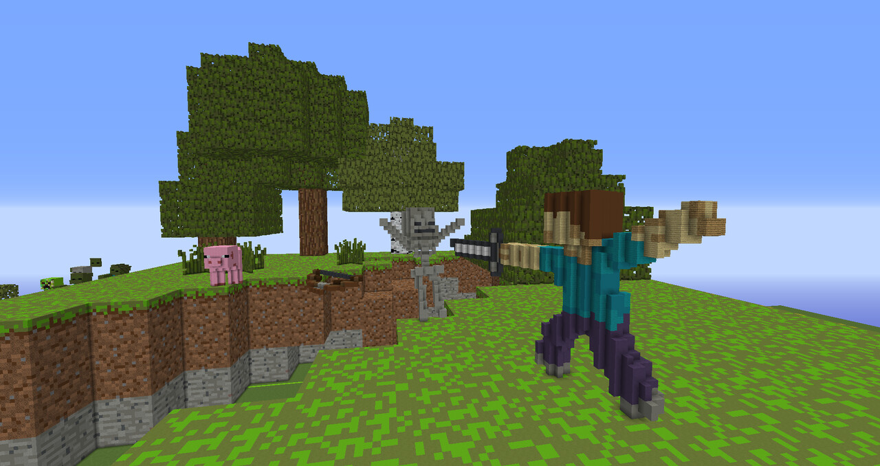 Recreated famous scene Minecraft Map