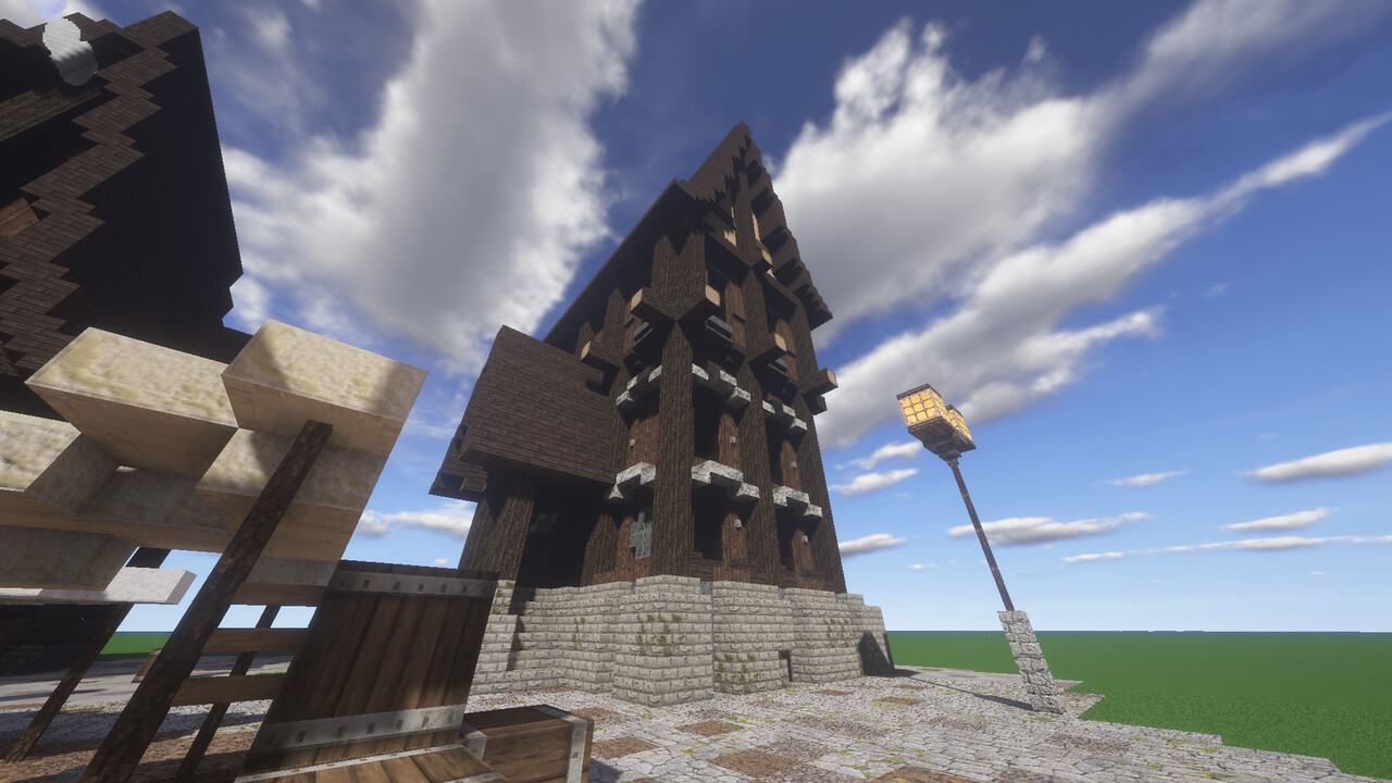 Tall Medieval House Minecraft Map