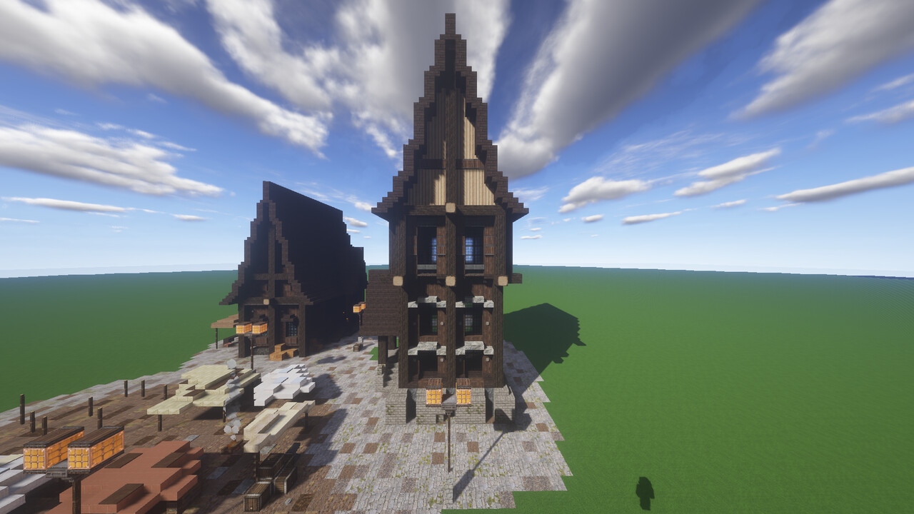 Tall Medieval House Minecraft Map