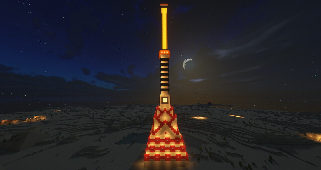 The Burning Desert - Lighthouse Minecraft Map
