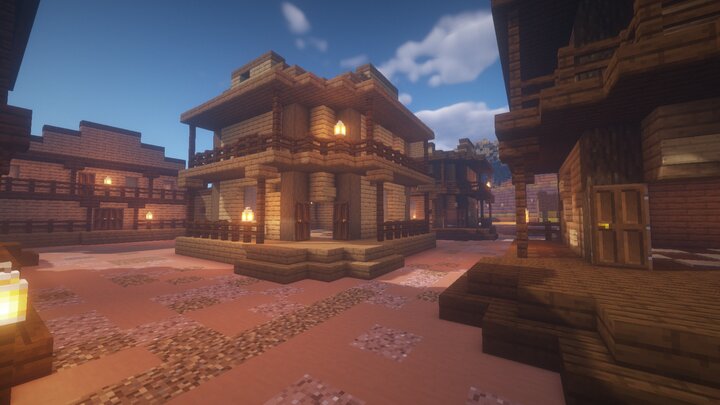 Small Western town - (Wild West) [1.14.4] Minecraft Map