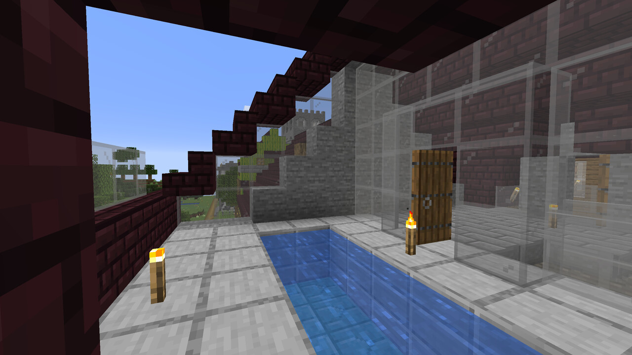 New Stockholm - Open museum, stone house, oak house Minecraft Map
