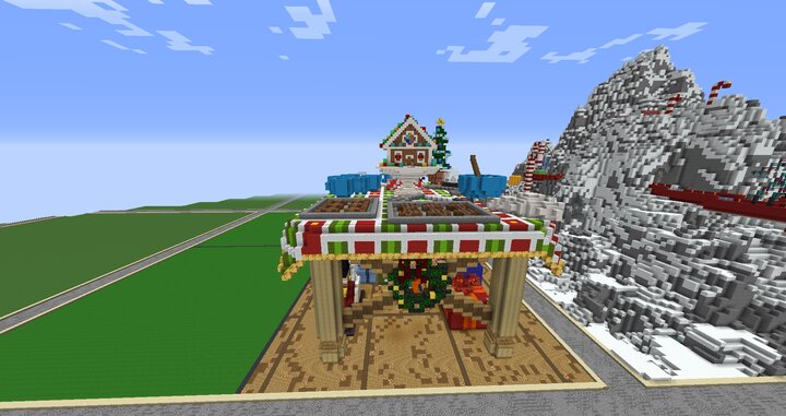 Festive Table with gifts Minecraft Map