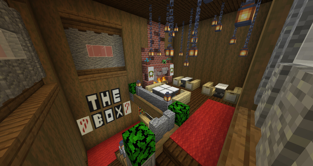 Festive Table with gifts Minecraft Map