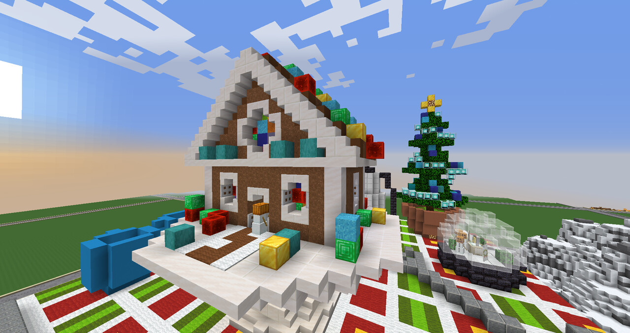 Festive Table with gifts Minecraft Map