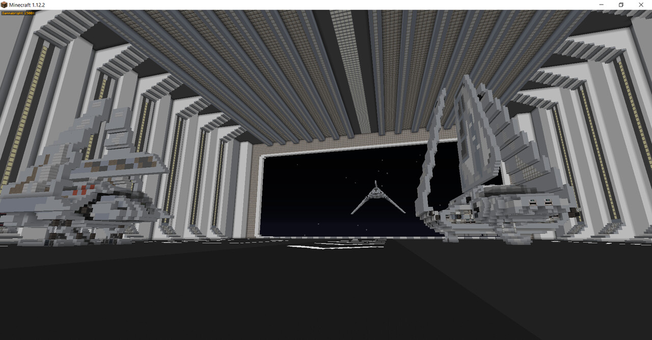 Imperial Hangar Bay - Star Wars Minecraft Map