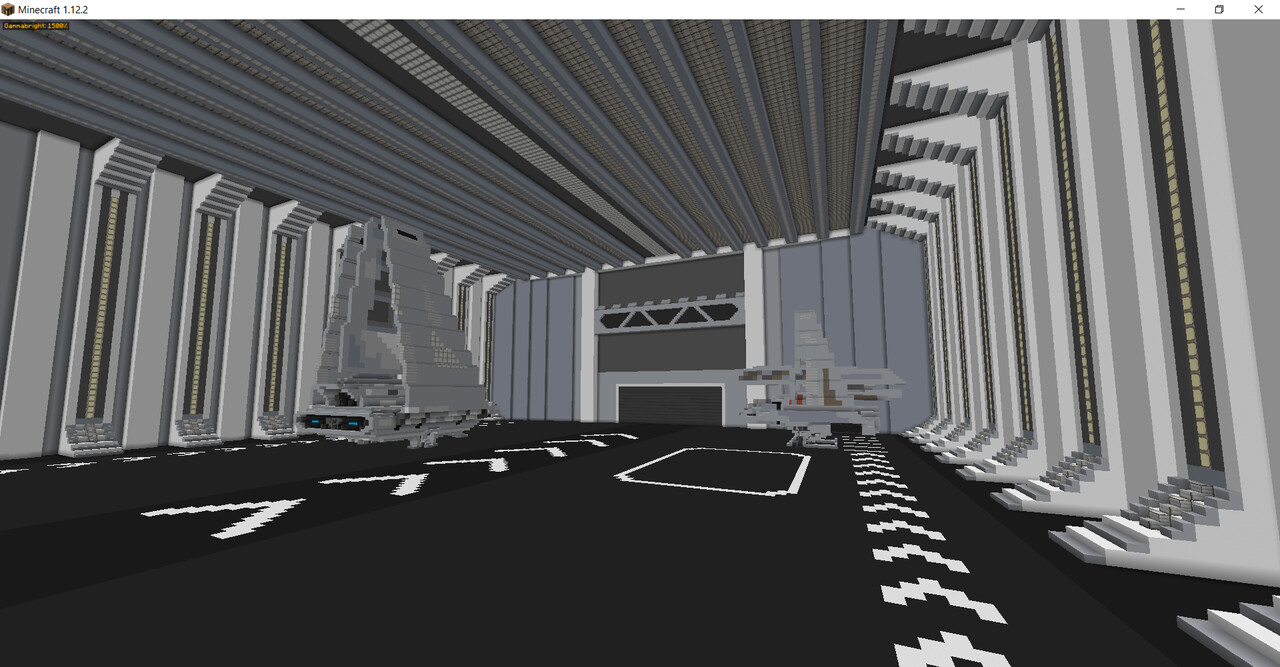 Imperial Hangar Bay - Star Wars Minecraft Map