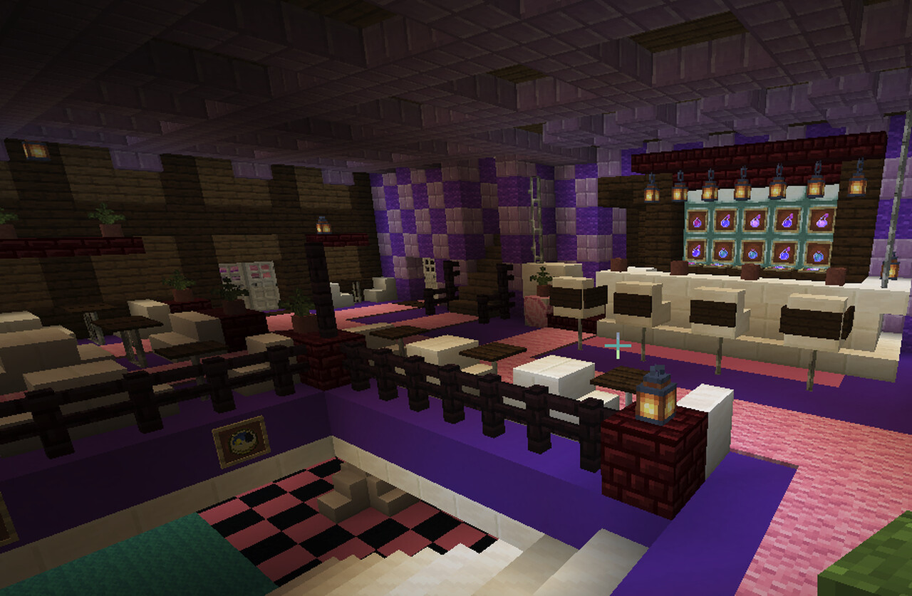 V A P O R - L O U N G E : Vaporwave in Minecraft Minecraft Map