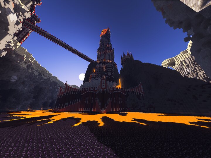 Mordor Minecraft Map