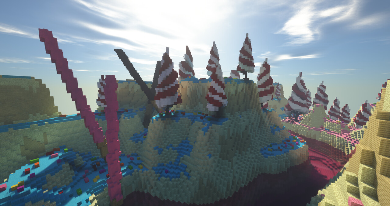 Candy Land Minecraft Map