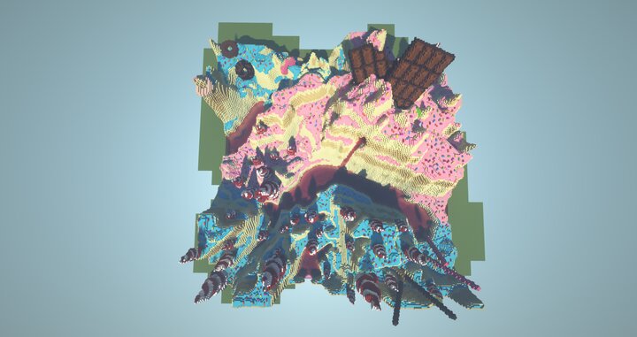 Candy Land Minecraft Map