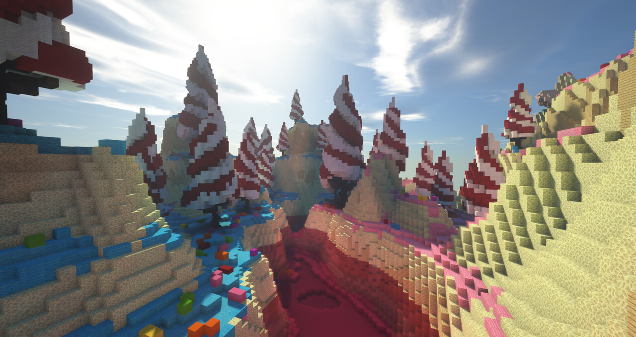 Candy Land Minecraft Map