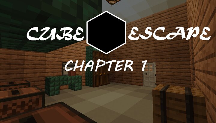 Qube escape chapter 1 "Exit The Room" Minecraft Map