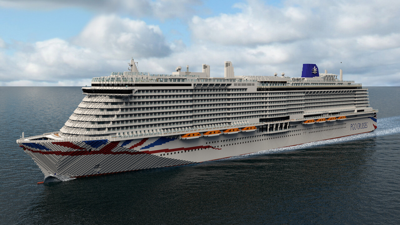 P&O Iona Minecraft Map