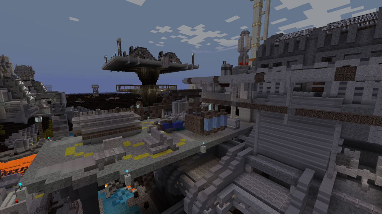 Sullust, age Civil War (Star Wars planet) Minecraft Map