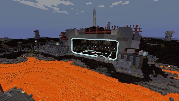 Sullust, age Civil War (Star Wars planet) Minecraft Map