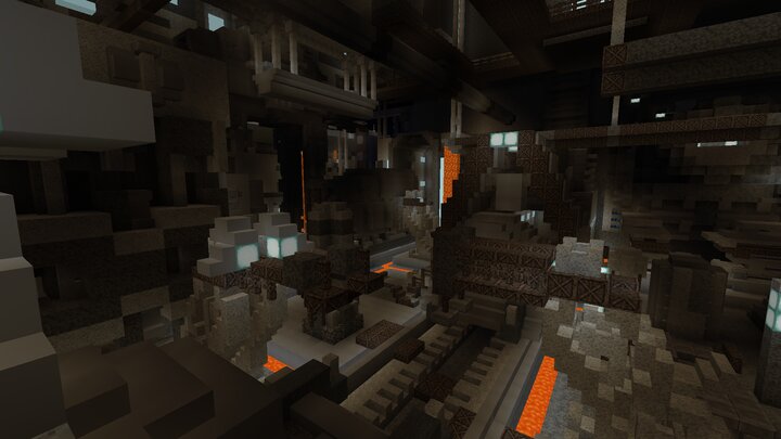 Sullust, age Civil War (Star Wars planet) Minecraft Map