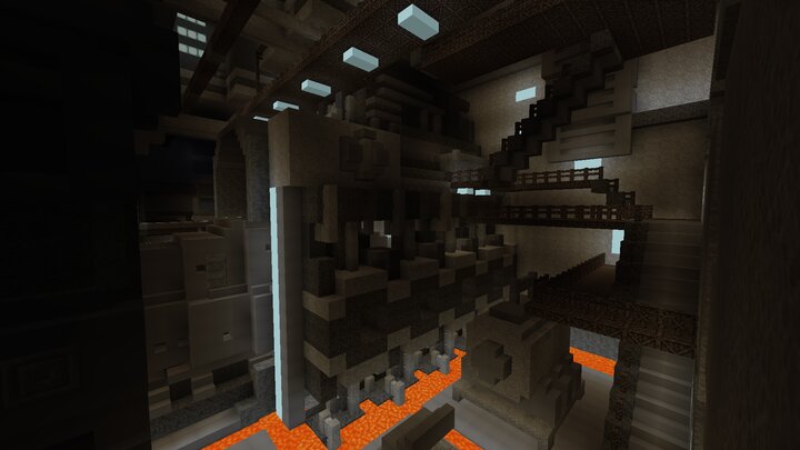 Sullust, age Civil War (Star Wars planet) Minecraft Map