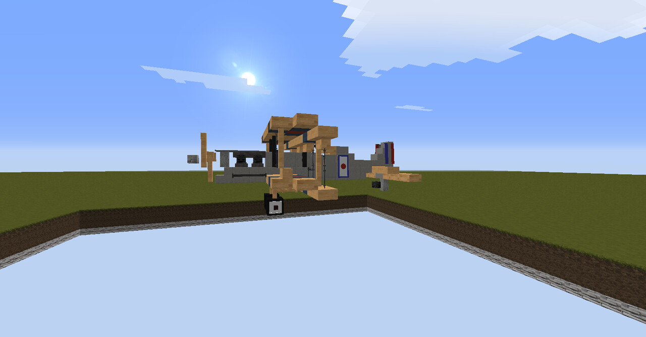royal aircraft factory s.e.5a WW1 fighter [With Download] Minecraft Map
