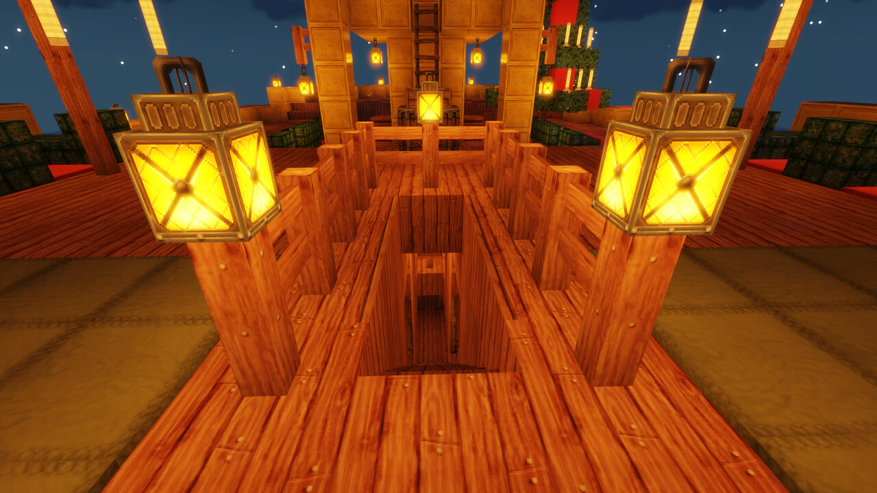 Funtazer's First Fiverr Job, Minecraft Airship and Cake Minecraft Map