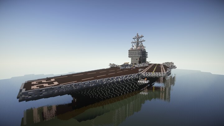 Aircraft carrier Minecraft Map