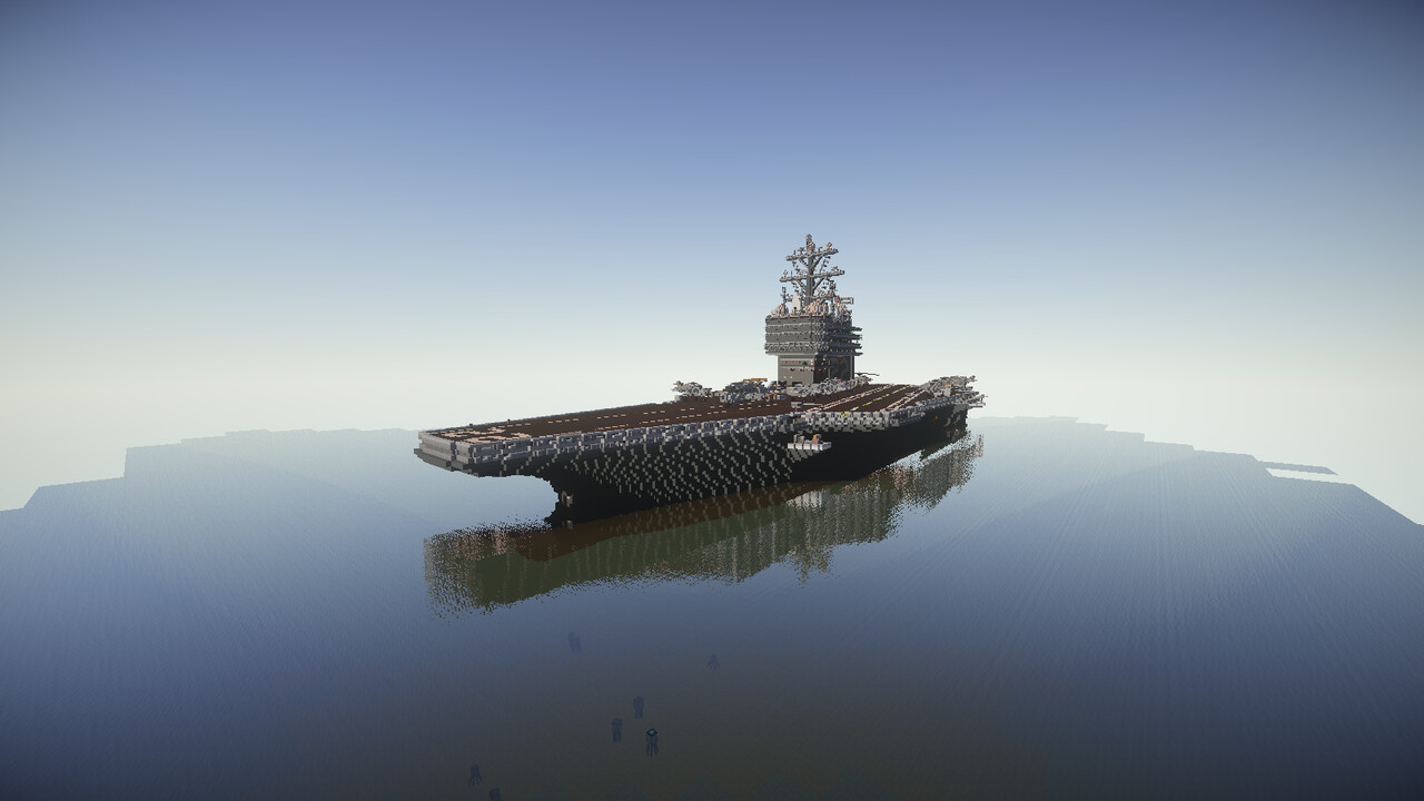 Aircraft carrier Minecraft Map
