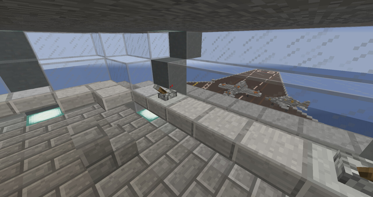 Aircraft carrier Minecraft Map