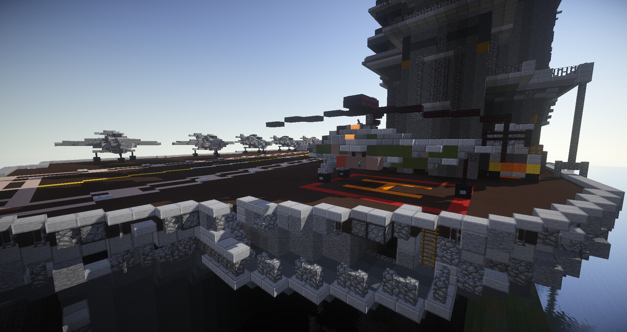 Aircraft carrier Minecraft Map