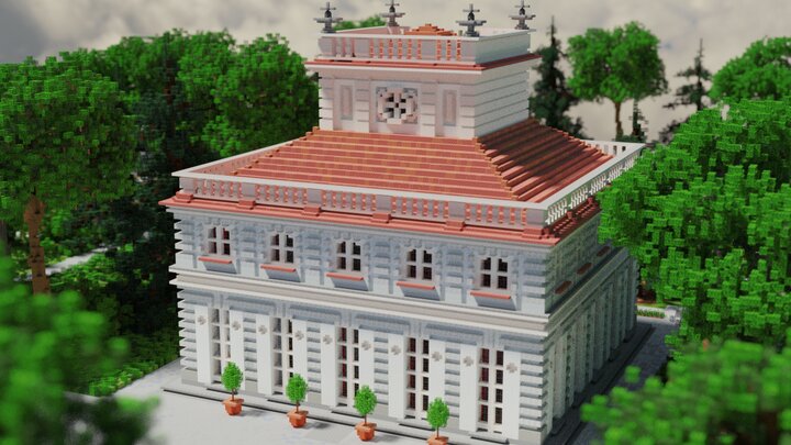 The White Pavilion Minecraft Map