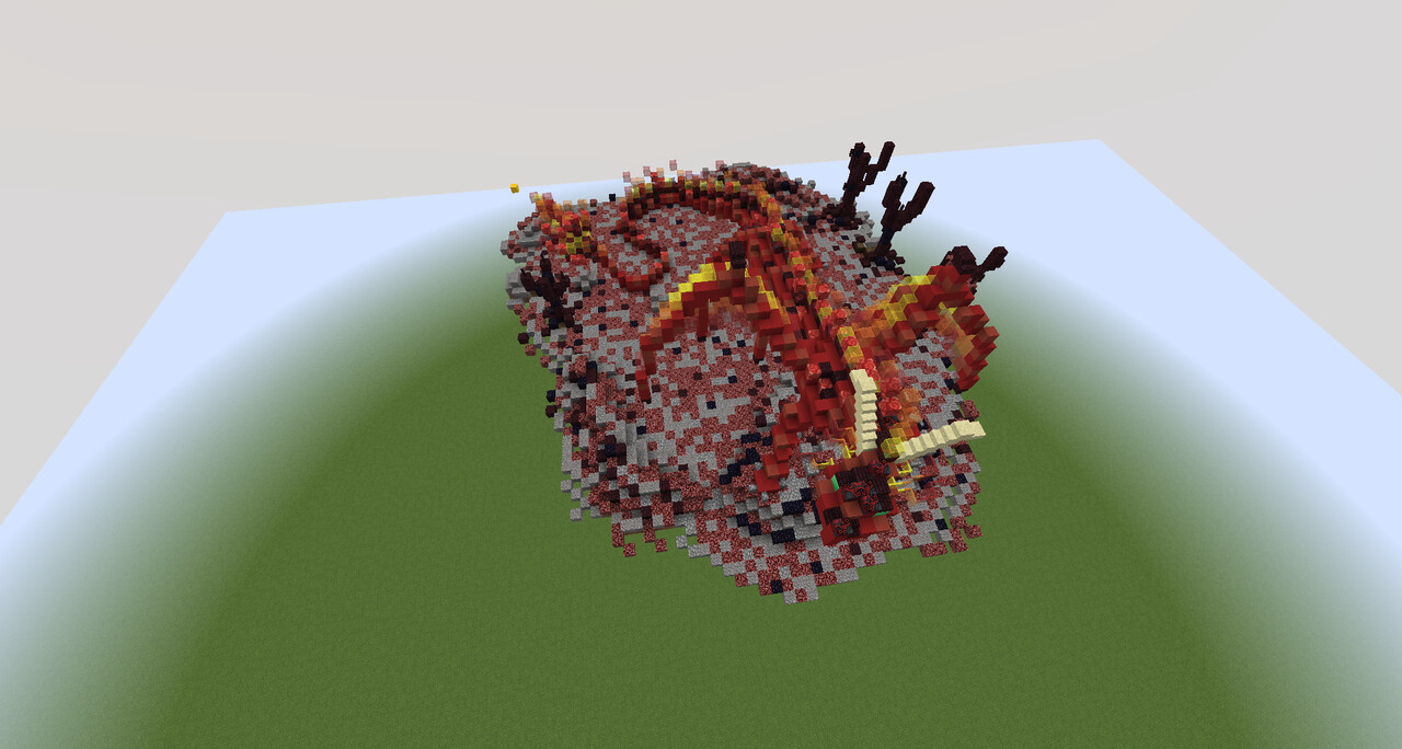 Small Fire dragon (Salamander) Minecraft Map