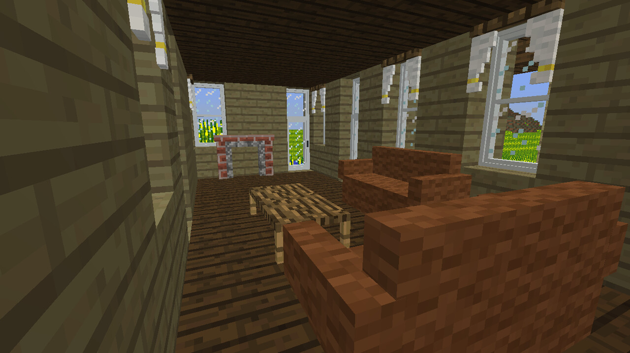 interstellar farm house Minecraft Map