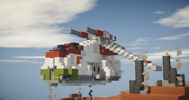 "LAAT" Great Clone Army Minecraft Map