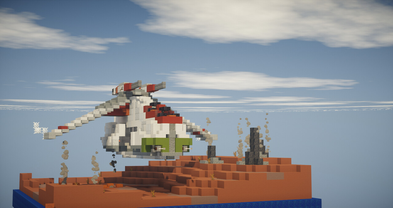 "LAAT" Great Clone Army Minecraft Map