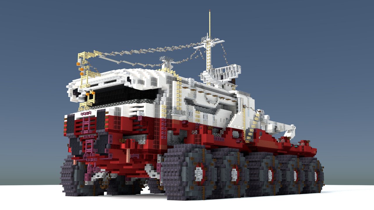 Arctic Exploration Vehicle Minecraft Map