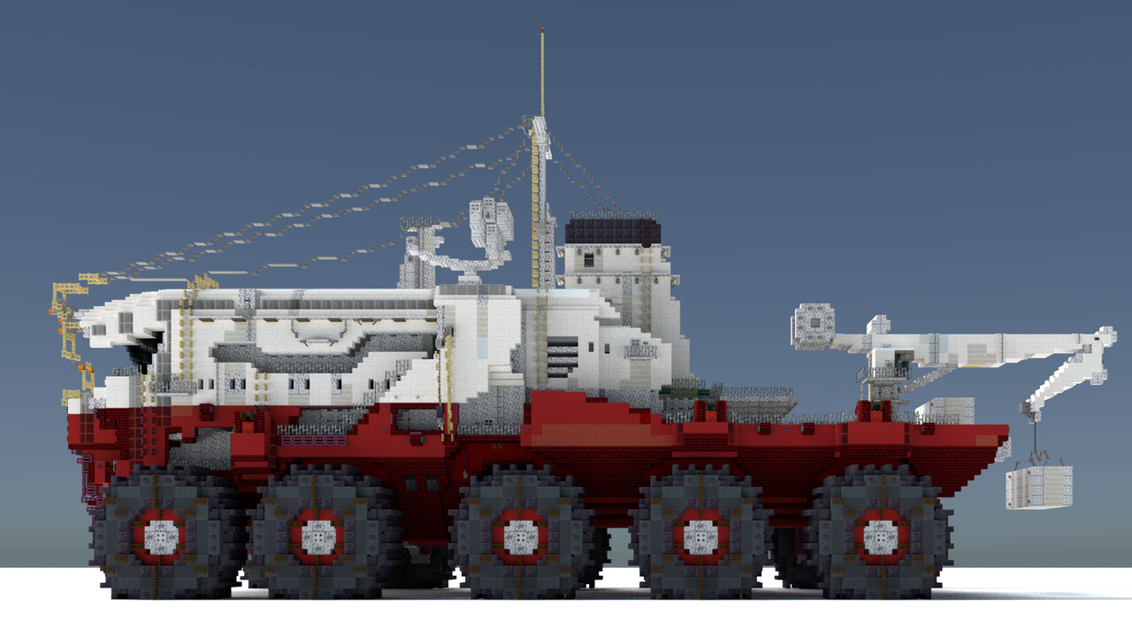 Arctic Exploration Vehicle Minecraft Map