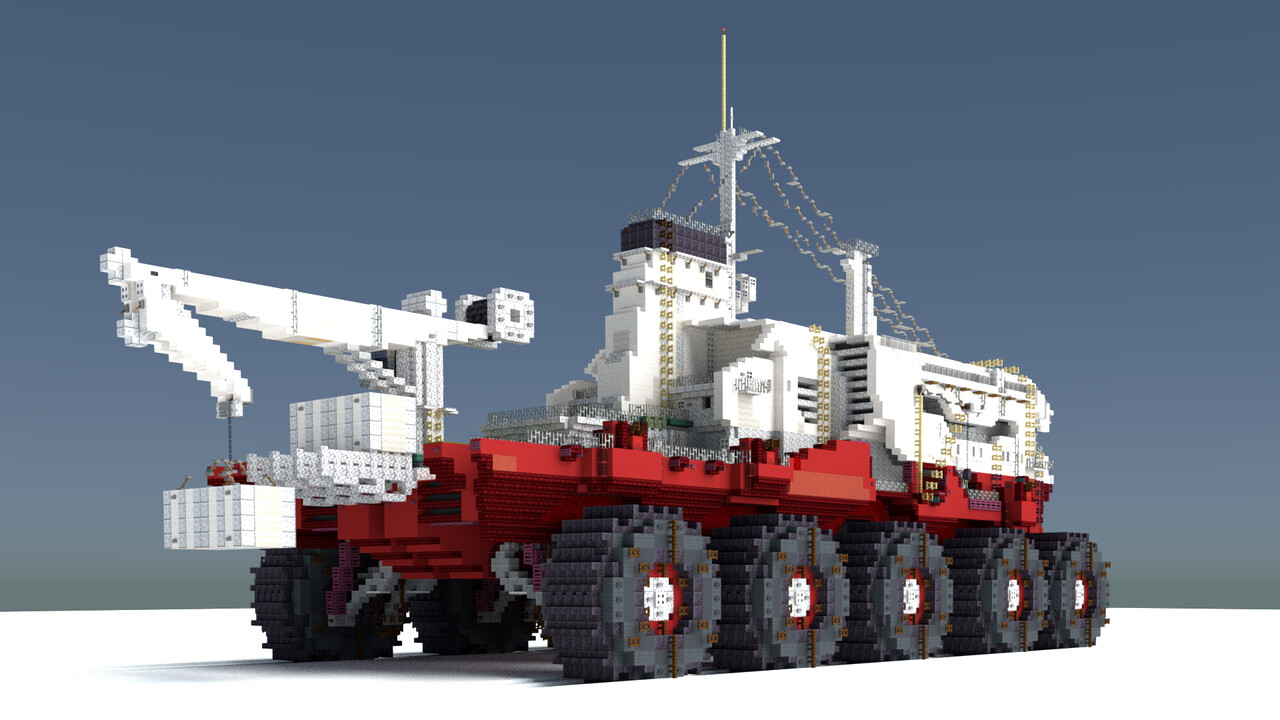 Arctic Exploration Vehicle Minecraft Map