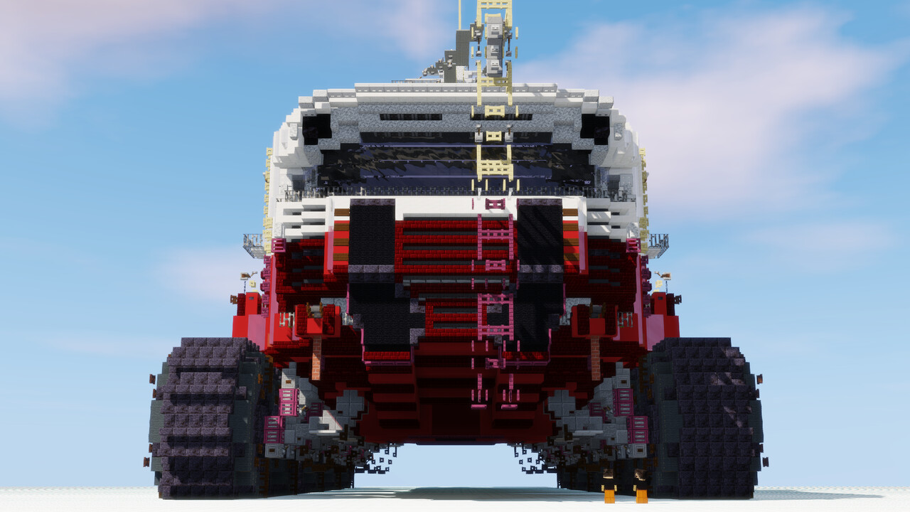 Arctic Exploration Vehicle Minecraft Map