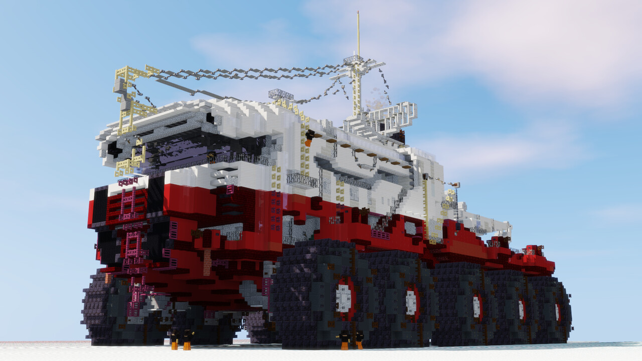 Arctic Exploration Vehicle Minecraft Map