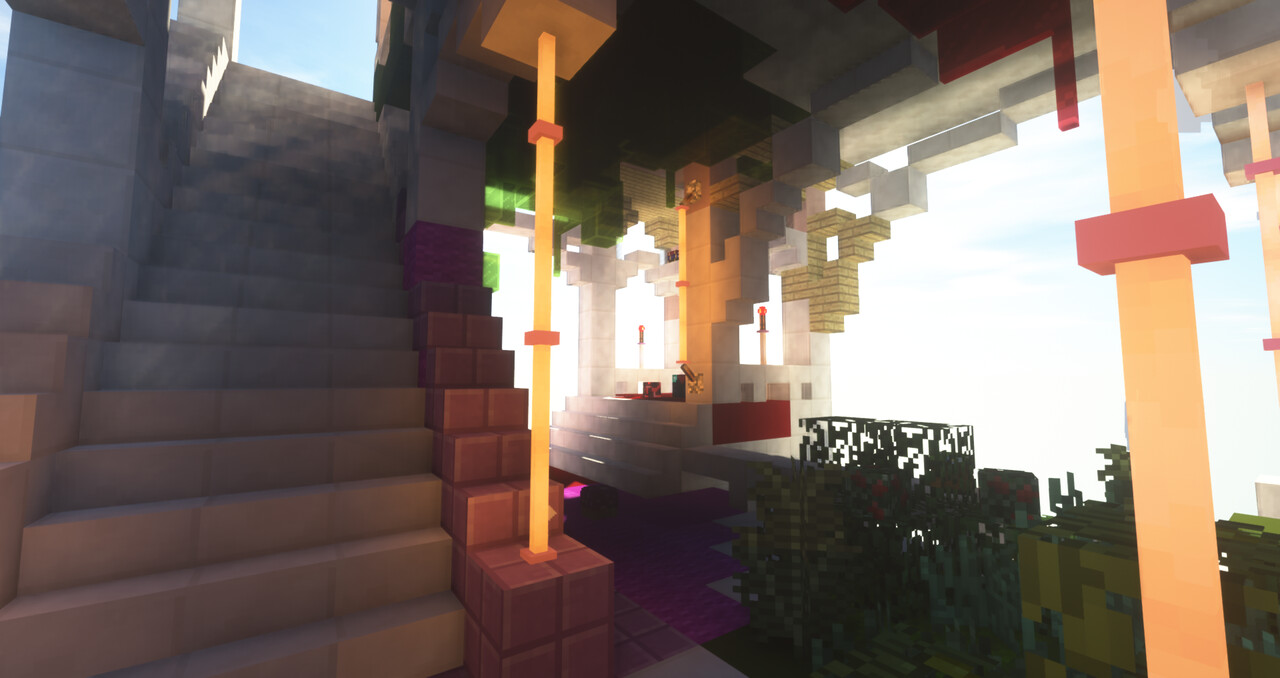 A Painted World (One Chunk Challenge) Minecraft Map