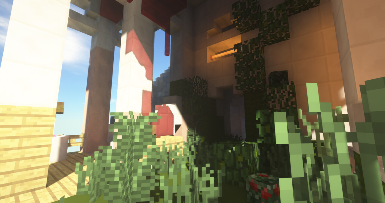 A Painted World (One Chunk Challenge) Minecraft Map