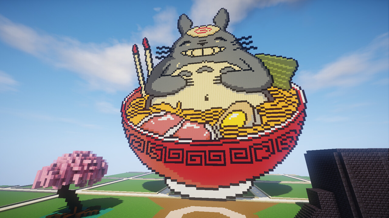 Totoro Minecraft Map