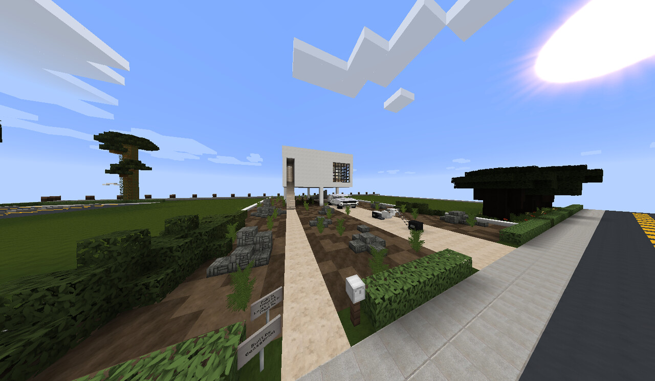 Iranian Modern House Minecraft Map