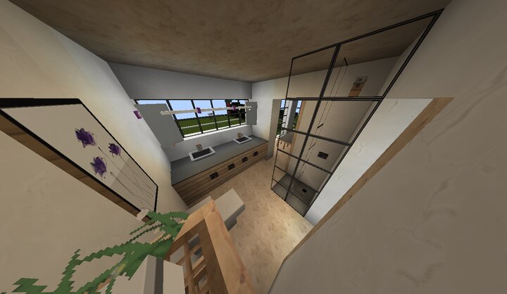 Iranian Modern House Minecraft Map