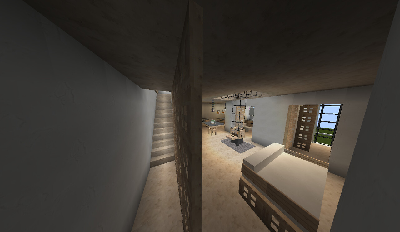 Iranian Modern House Minecraft Map