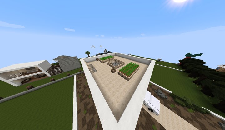 Iranian Modern House Minecraft Map