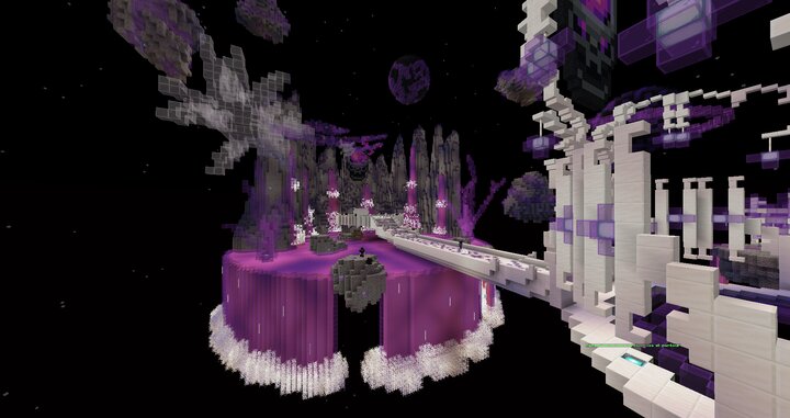 Space Server Lobby Minecraft Map