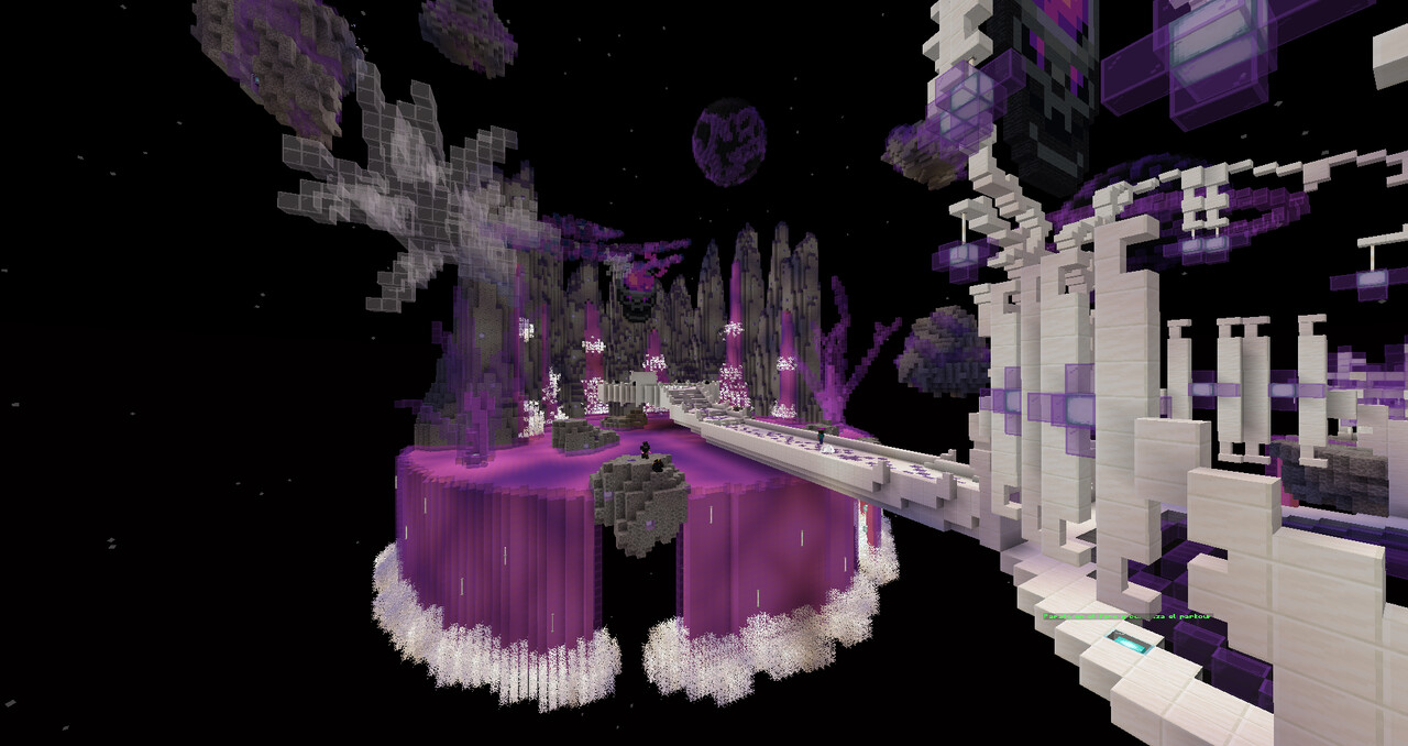 Space Server Lobby Minecraft Map