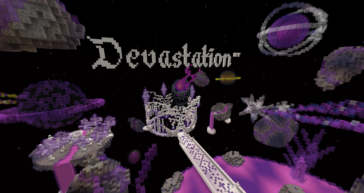 Space Server Lobby Minecraft Map